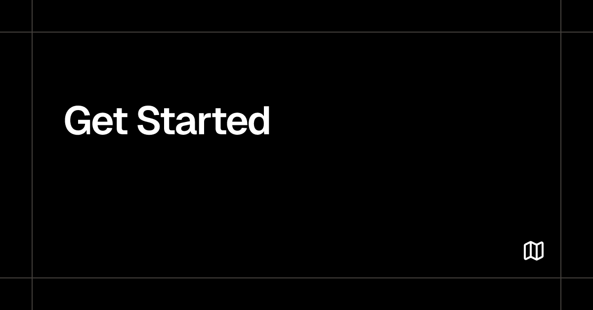 Get Started - shadcn map